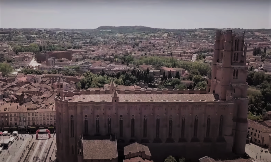 Images Drone d'Albi lors de la course de Triathlon - Drone Vizion